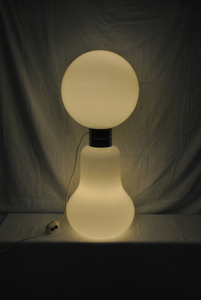 Space Age Glass Glass Earth Lamp, 1964 for sale at Pamono
