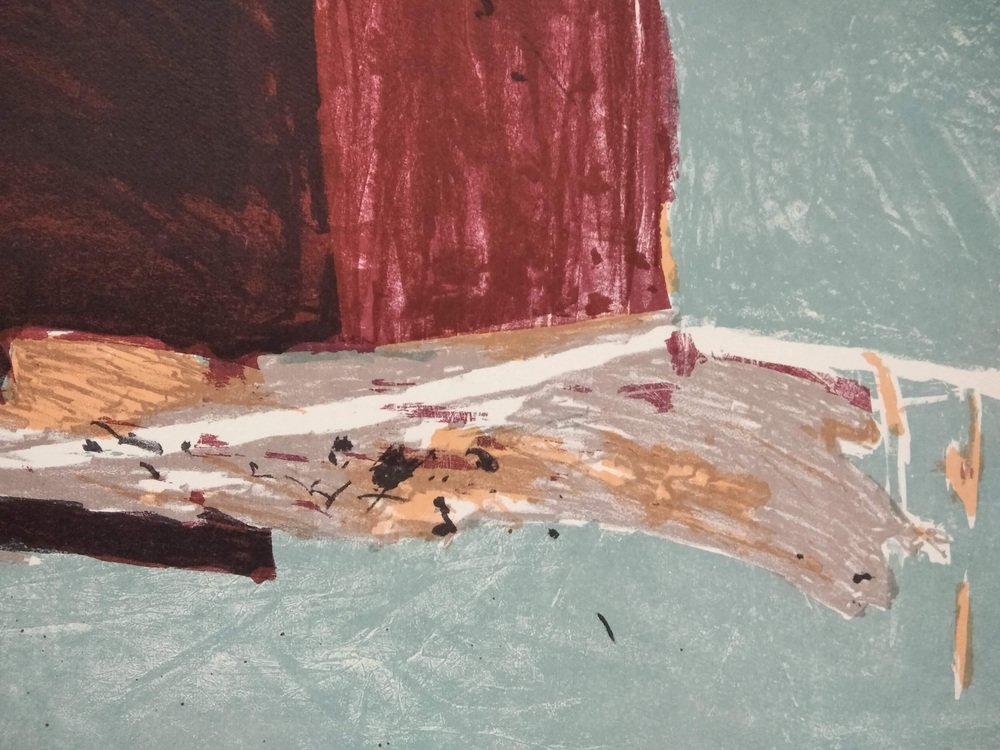 Miguel Rasero, Composition, 1980, Lithograph for sale at Pamono