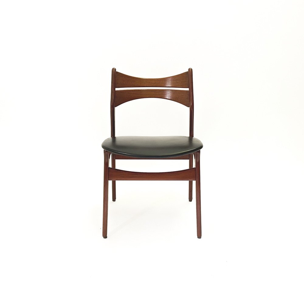 Dining Chairs by Eric Buch, Denmark, 1960s, Set of 7 for sale at Pamono