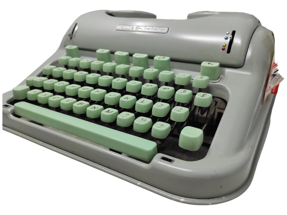 Swiss 3000 Model Typing Machine by Richard Authier for Paillard, 1966 ...