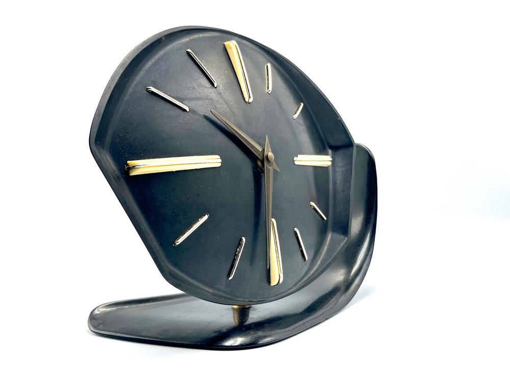 Space Age Bakelite Clock from Prim, 1950s for sale at Pamono