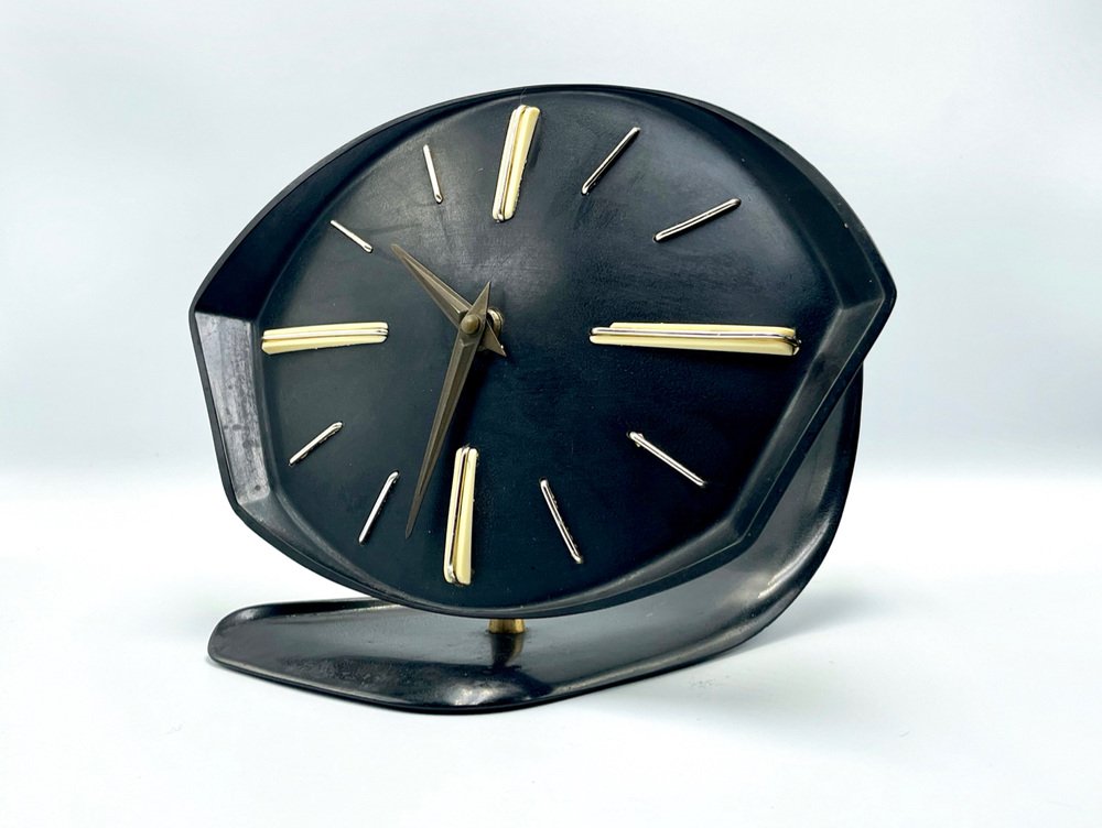 Space Age Bakelite Clock from Prim, 1950s for sale at Pamono