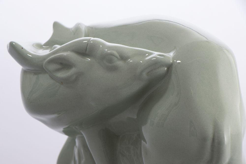 Art Deco Fallow Deer in Celadon Glaze by John Skeaping for Wedgwood ...