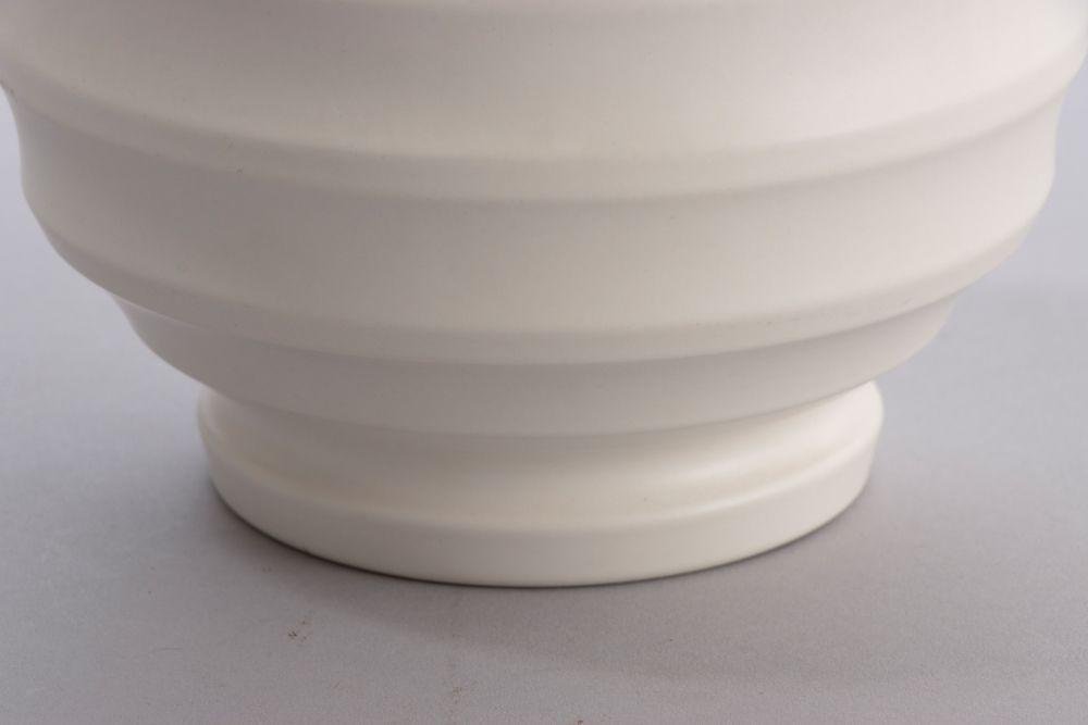 Small Art Deco Moonstone Bomb Vase by Keith Murray for Wedgwood, 1930s ...