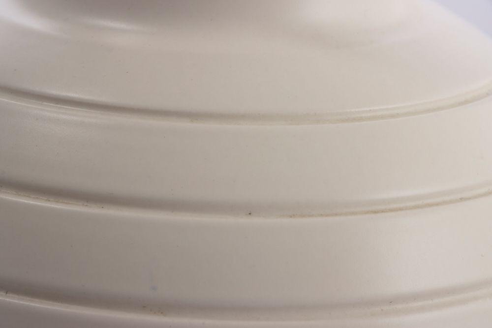 Art Deco Moonstone Ovoid Ribbed Vase by Keith Murray for Wedgwood ...