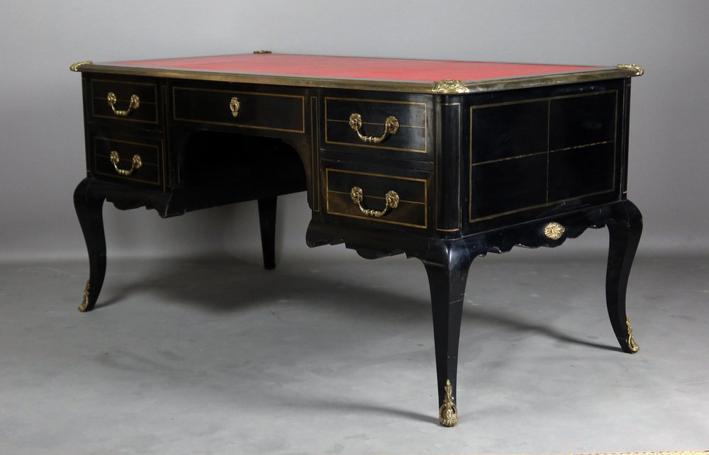 Louis XIV Office Desk, 1950s for sale at Pamono