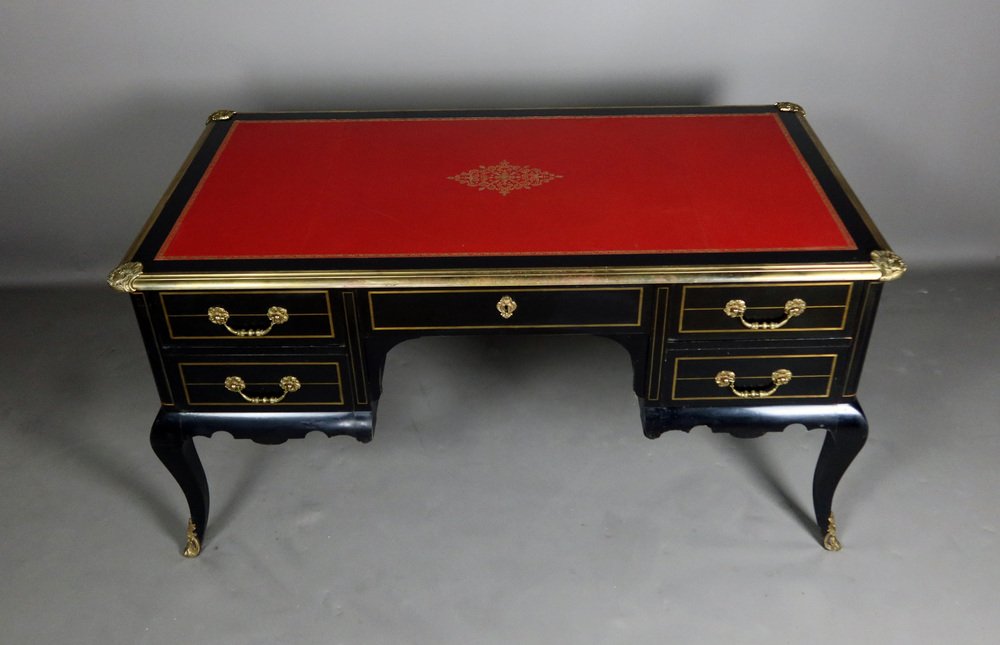Louis XIV Office Desk, 1950s for sale at Pamono