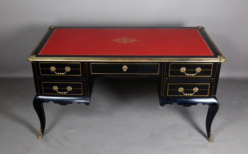 Louis XIV Office Desk, 1950s for sale at Pamono
