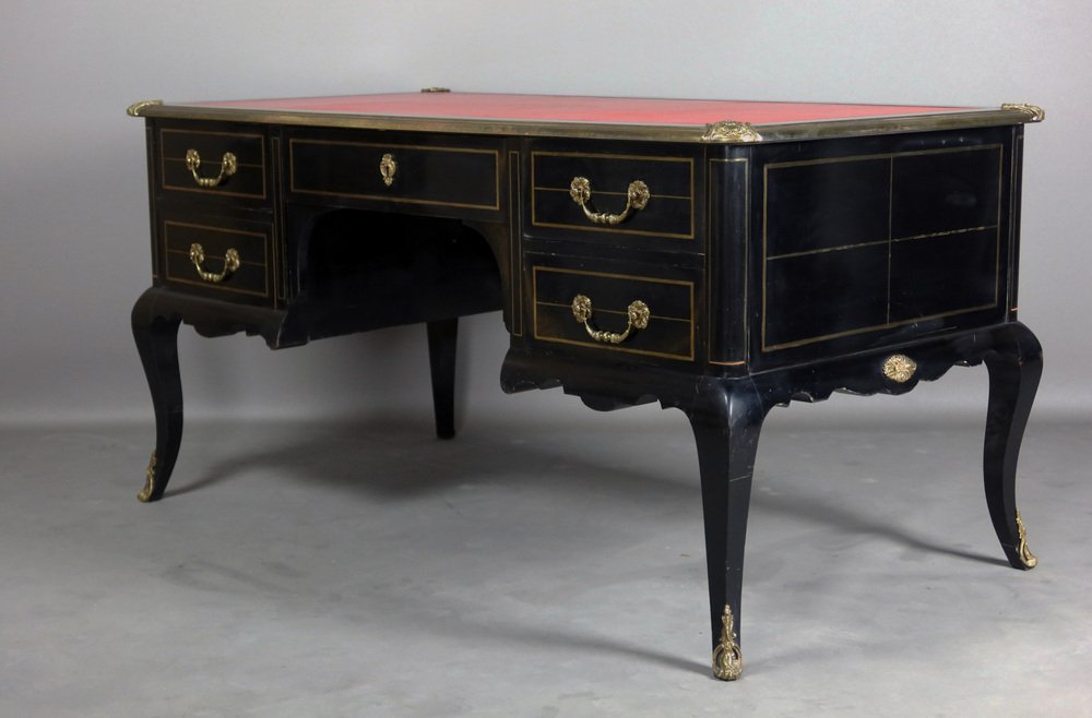 Louis XIV Office Desk, 1950s for sale at Pamono