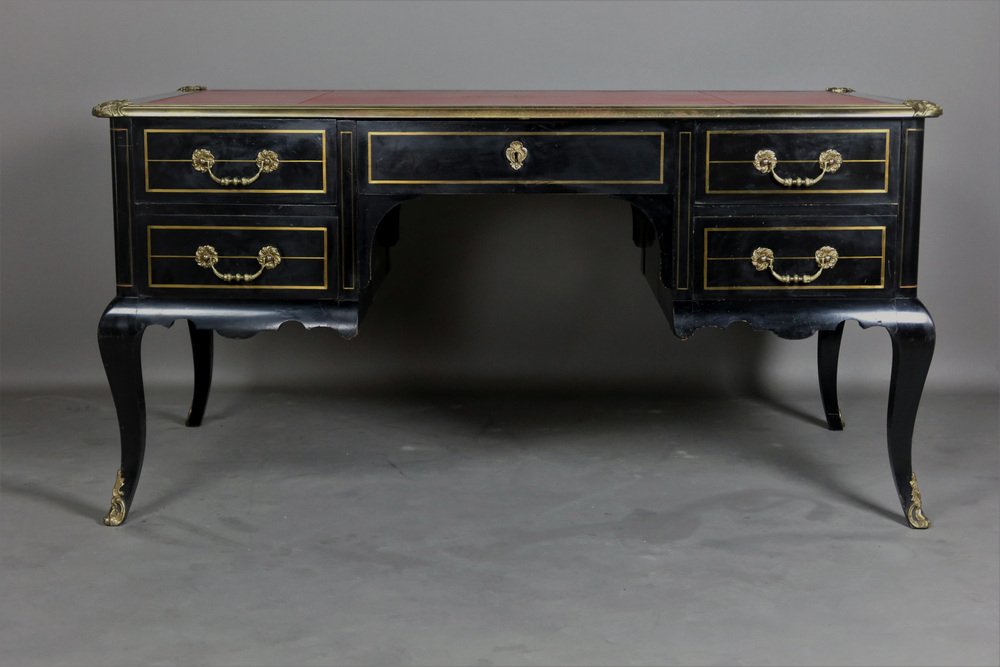 Louis XIV Office Desk, 1950s for sale at Pamono