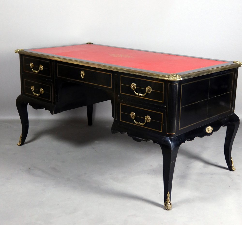 Louis XIV Office Desk, 1950s for sale at Pamono