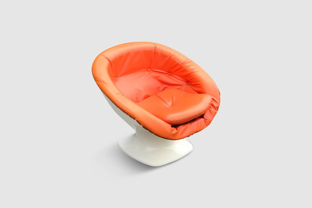 Space Age Club Chair von Raphael Raffel, Frankreich, 1960er bei Pamono ...