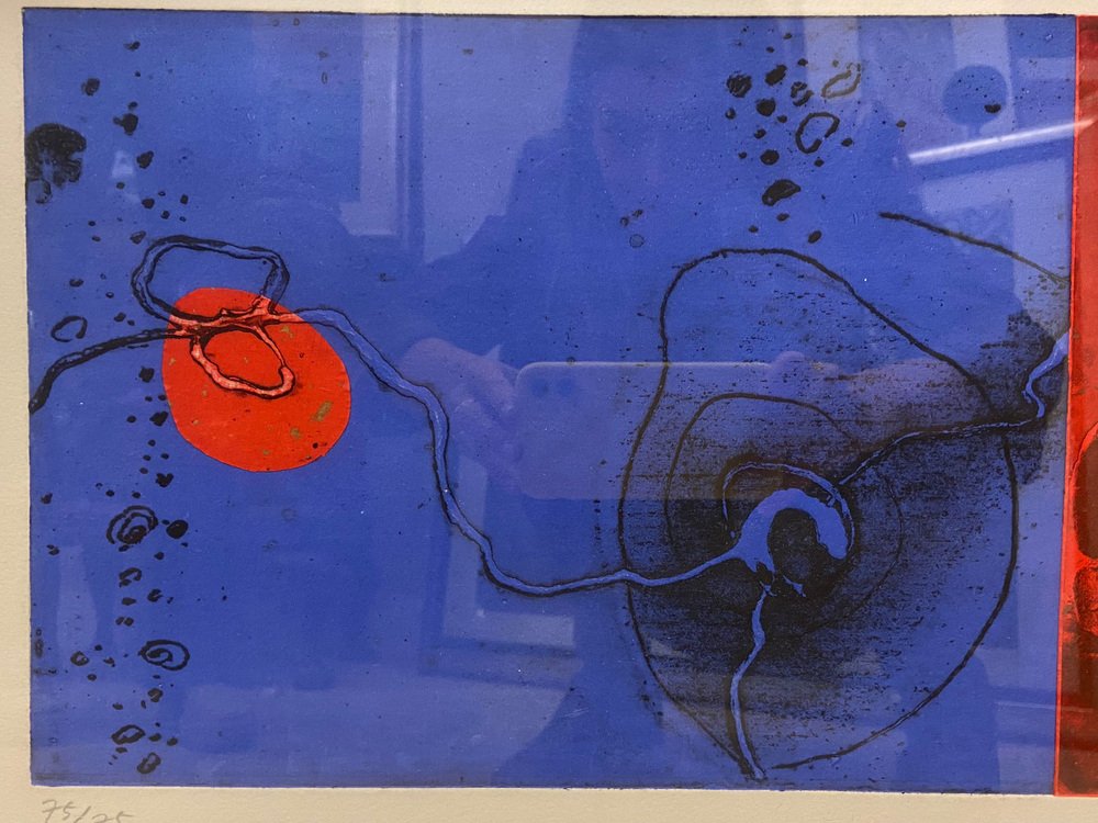 Deok Sung Kang, Composition, 1990s, Etching for sale at Pamono