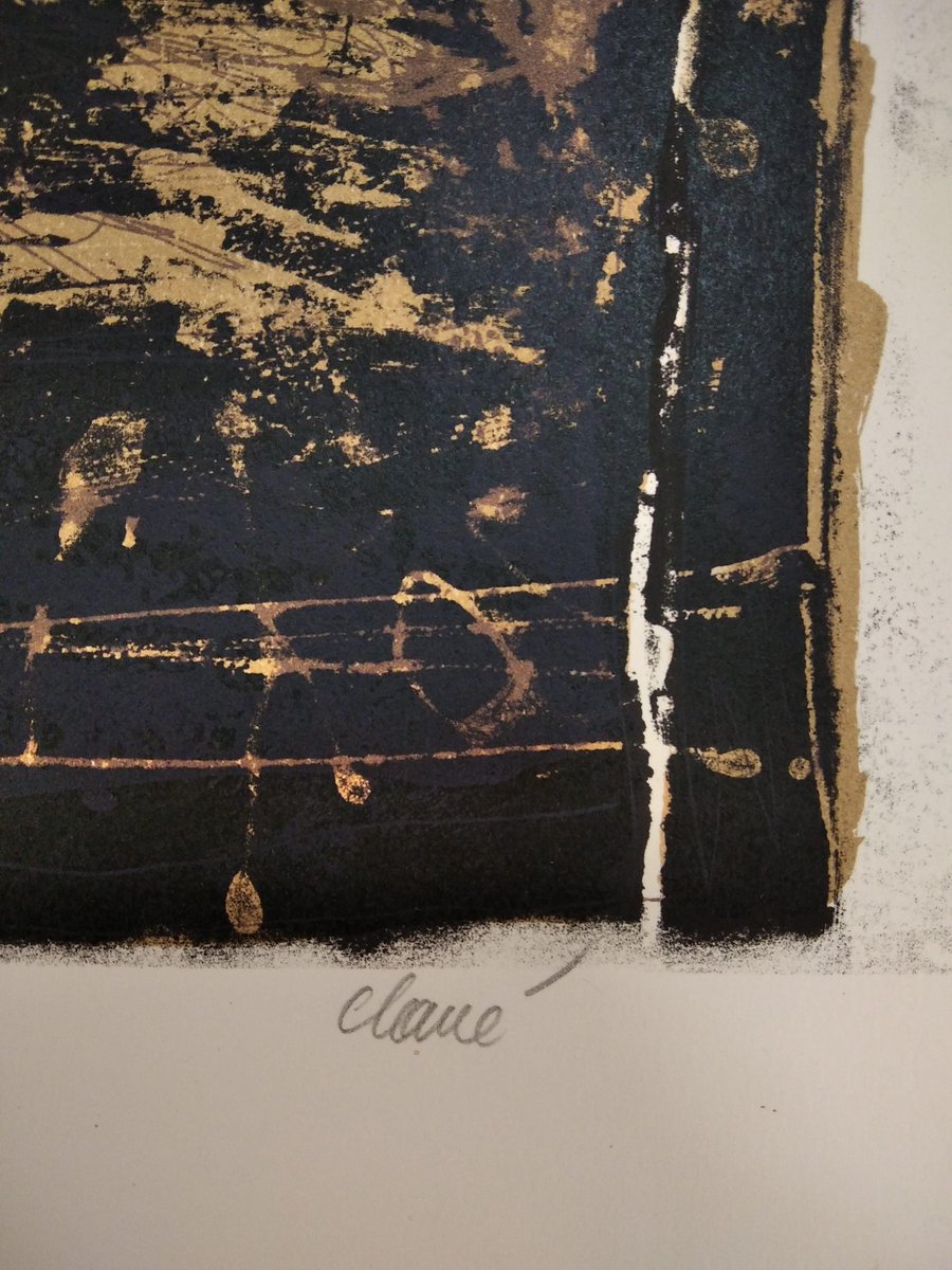 Antoni Clave, Don Felipe Bis, 1965, Lithograph for sale at Pamono