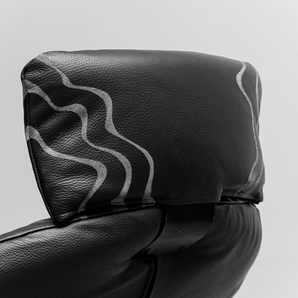 Chaise Longue in Leather Armchair, 2000s for sale at Pamono
