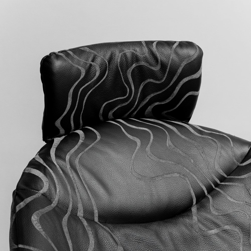 Chaise Longue in Leather Armchair, 2000s for sale at Pamono