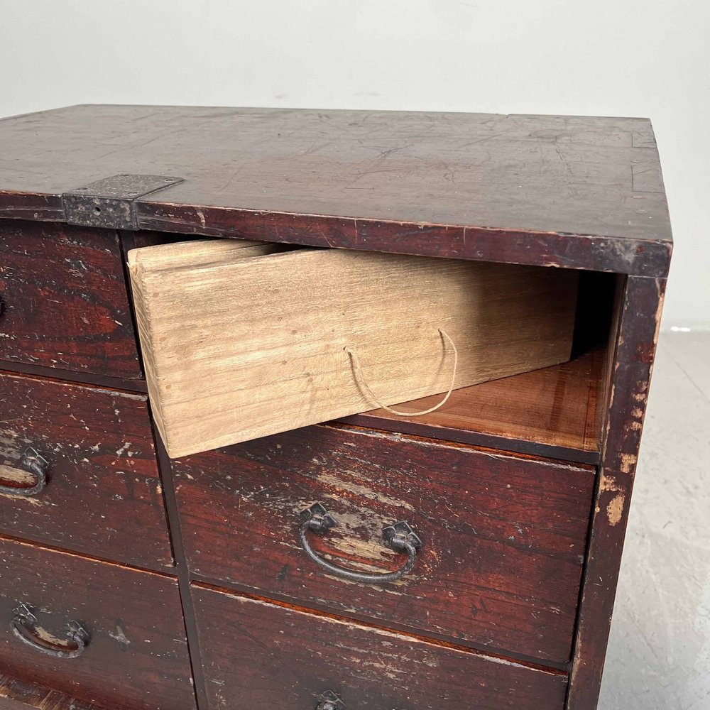 Small Meiji Japan Cabinet with Secret Drawer for sale at Pamono