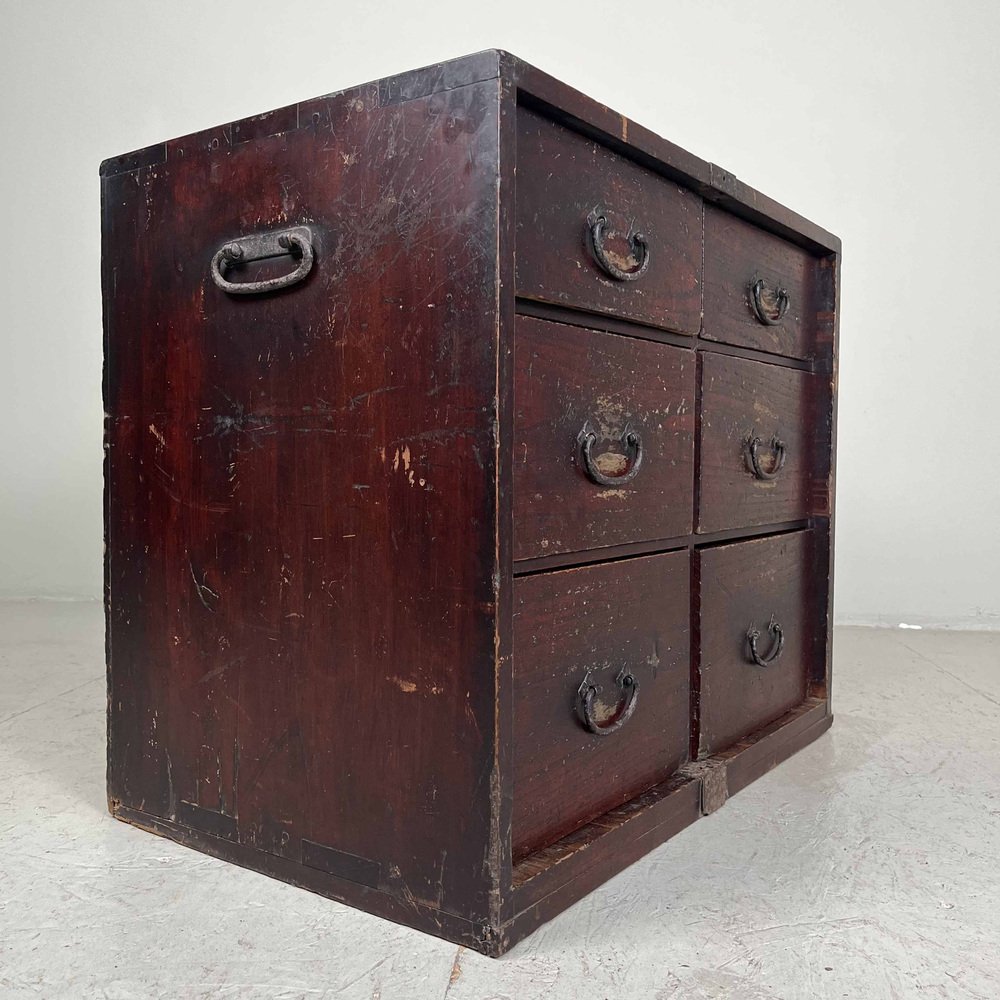 Small Meiji Japan Cabinet with Secret Drawer for sale at Pamono