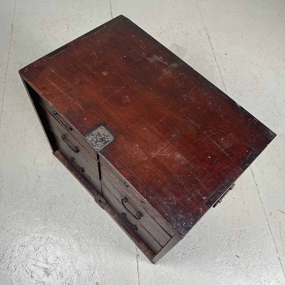 Small Meiji Japan Cabinet with Secret Drawer for sale at Pamono