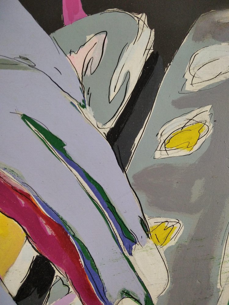 Paco Simon, Subiendo el, 1984, Canvas Painting for sale at Pamono