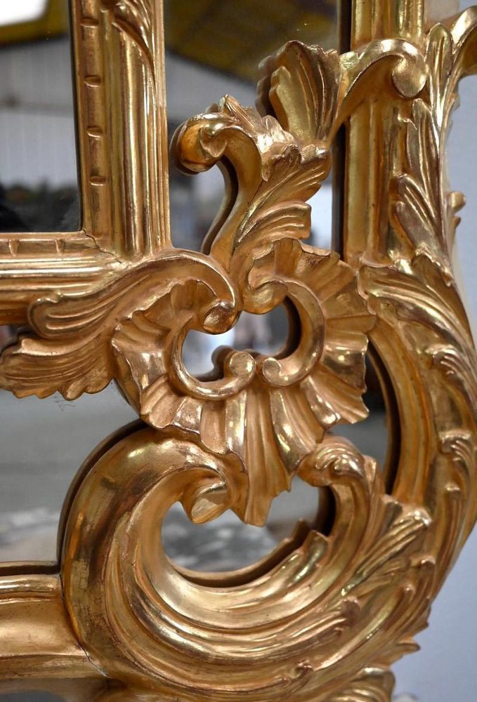 Regency Style Mirror, 1950s for sale at Pamono