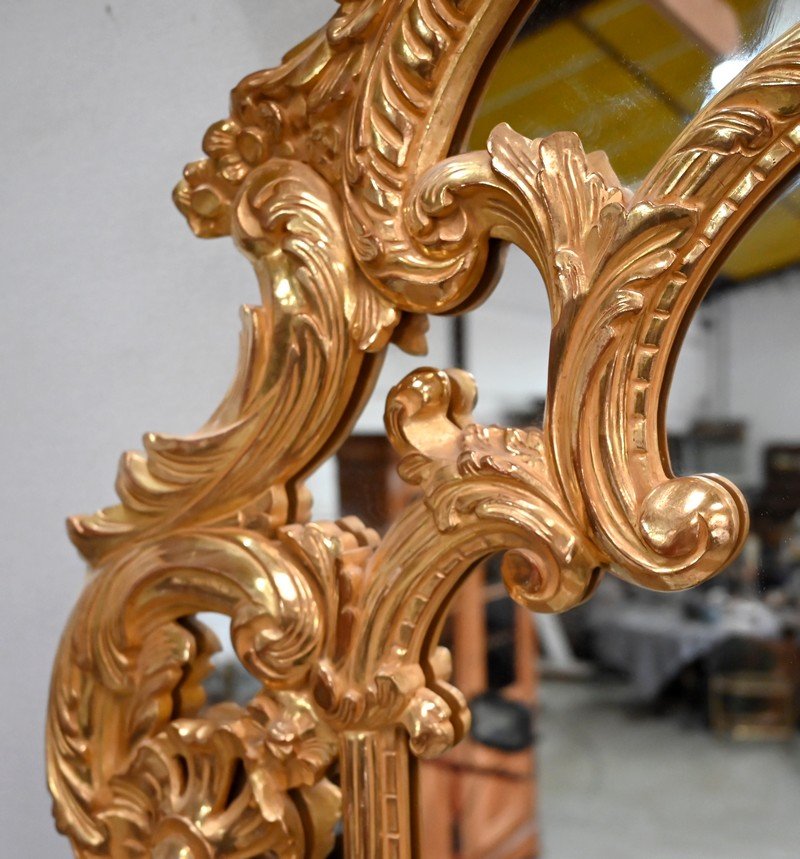 Regency Style Mirror, 1950s for sale at Pamono