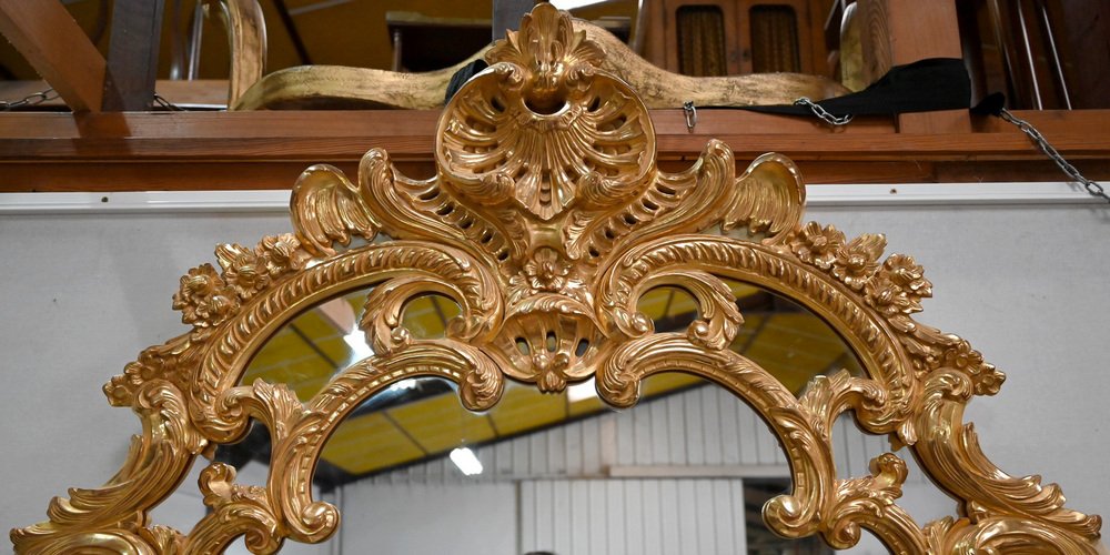 Regency Style Mirror, 1950s for sale at Pamono