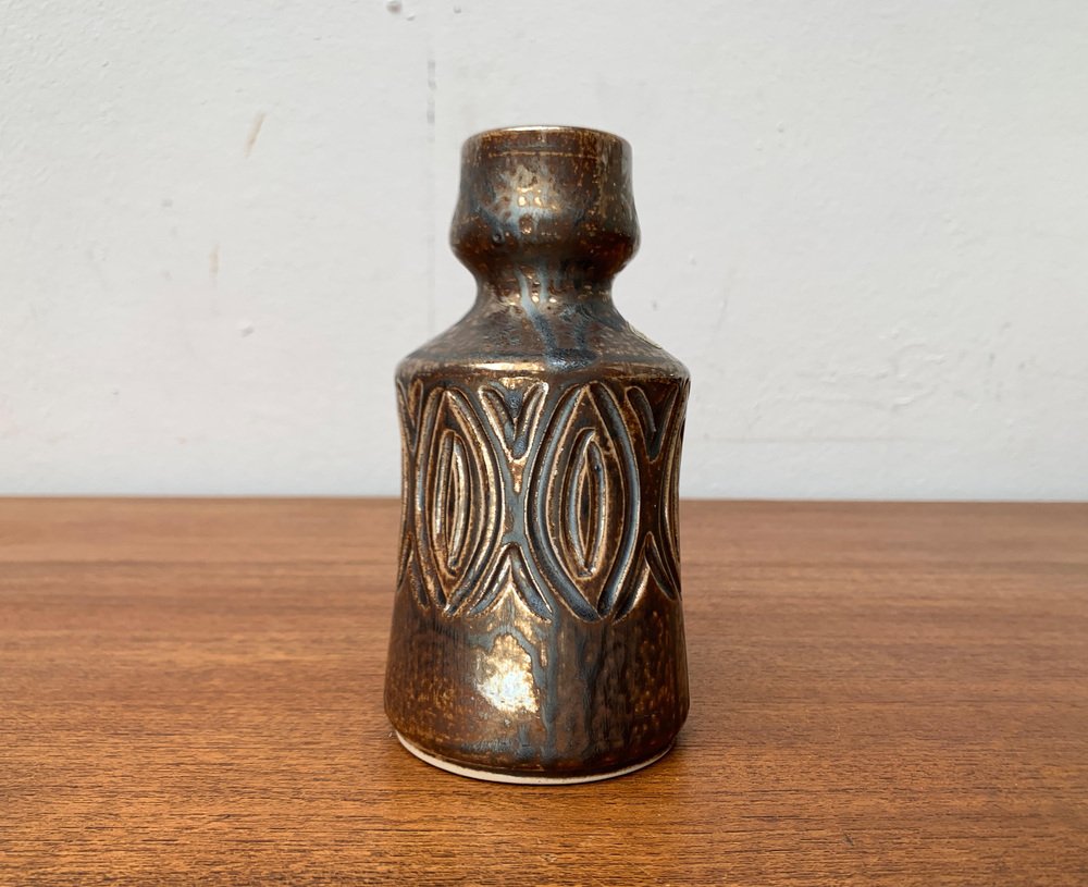 Mid-Century Danish Studio Pottery Carafe Vase from Lovemose Denmark ...