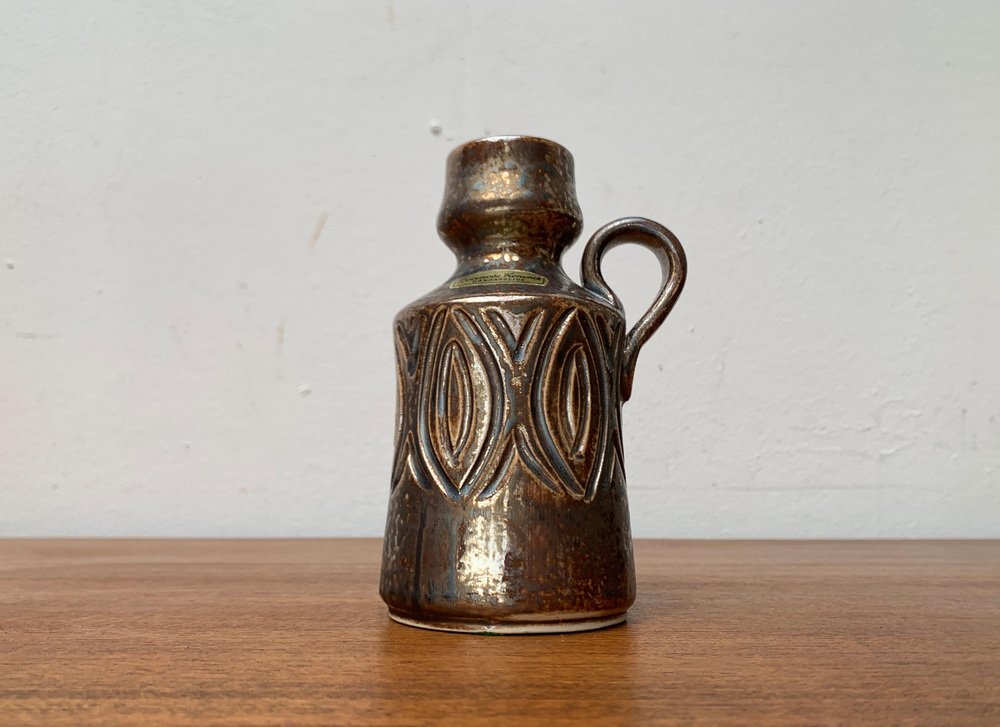 Mid-Century Danish Studio Pottery Carafe Vase from Lovemose Denmark ...