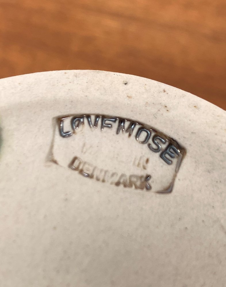 Mid-Century Danish Studio Pottery Carafe Vase from Lovemose Denmark ...