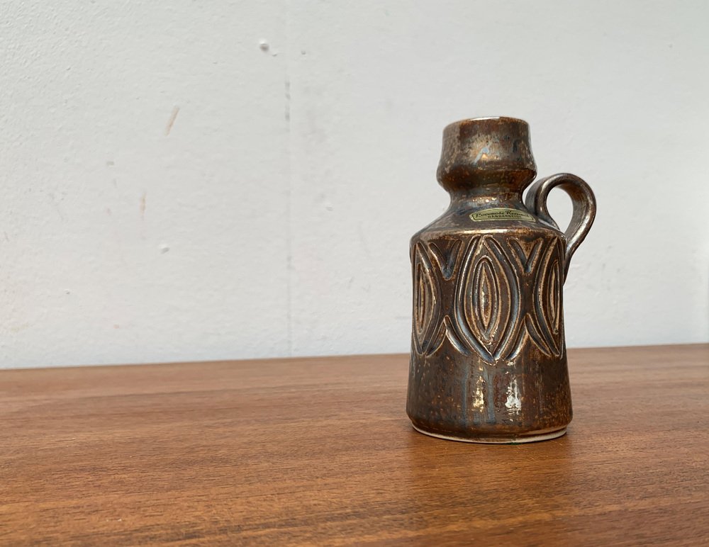 Mid-Century Danish Studio Pottery Carafe Vase from Lovemose Denmark ...