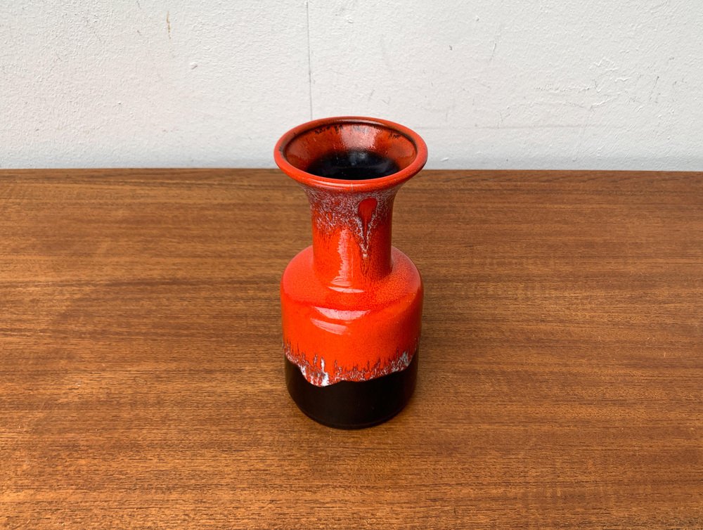 Vintage West German Pottery WGP Vase from Jasba, 1970s for sale at Pamono Vintage West German Pottery WGP Vase from Jasba, 1970s for sale at Pamono