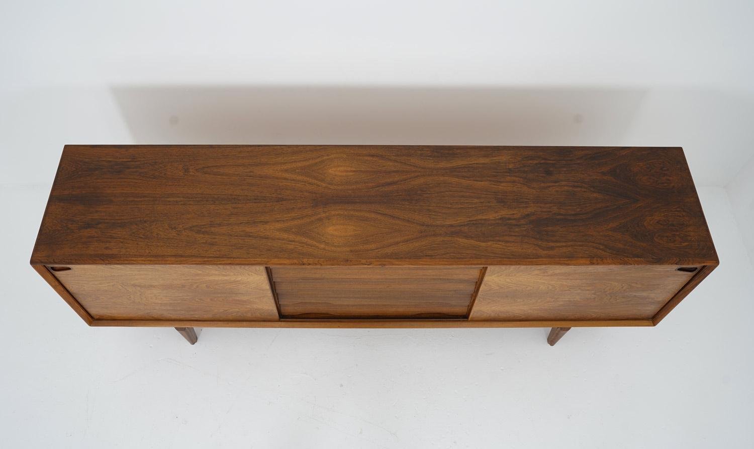 Mid-Century Scandinavian Rosewood Sideboard attributed to Egon ...