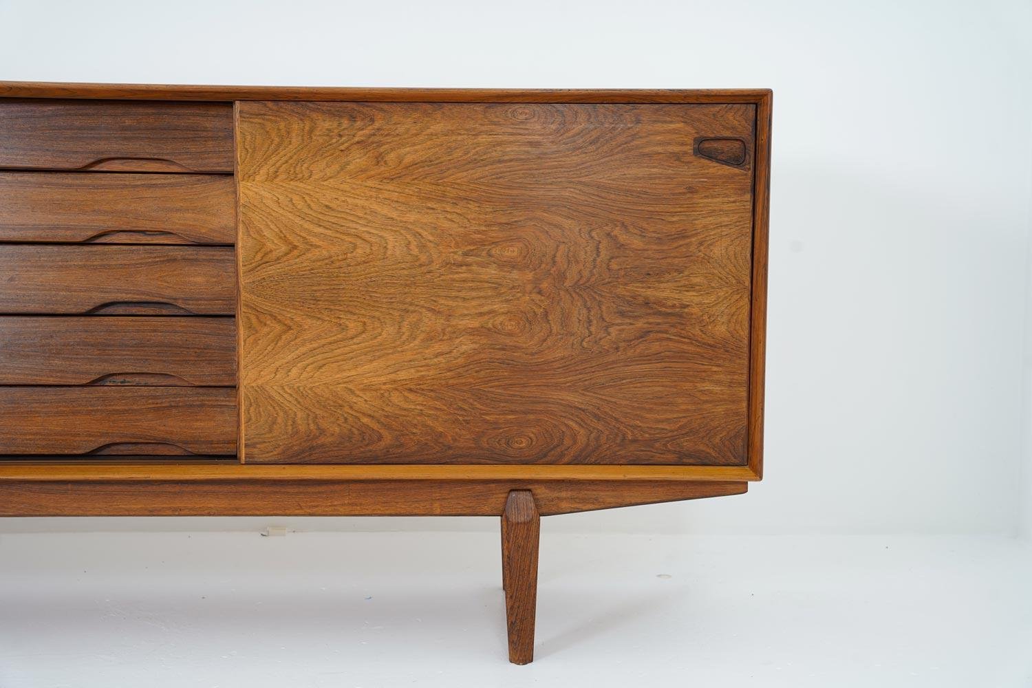 Mid-Century Scandinavian Rosewood Sideboard attributed to Egon ...