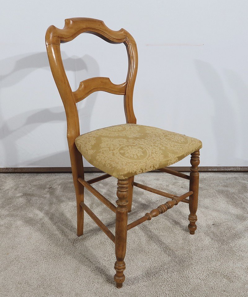 Louis Philippe Dining Chairs in Beech, Late 19th Century, Set of 2 for ...