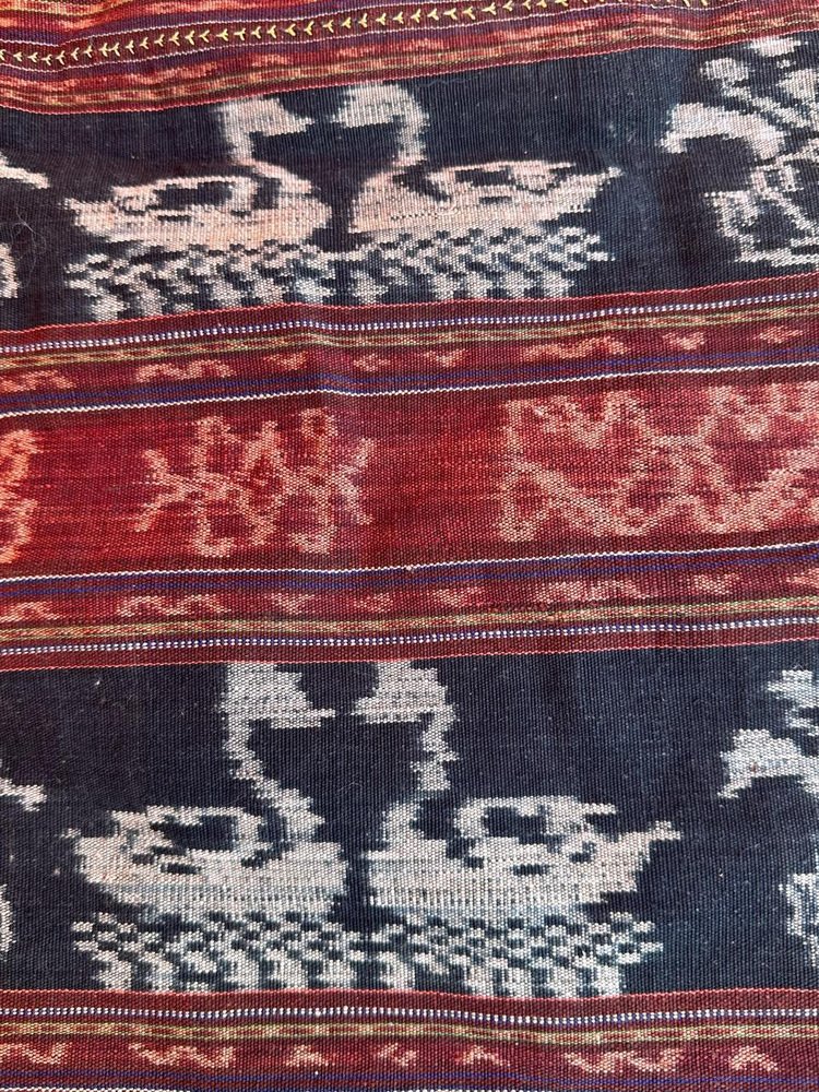 Vintage Indonesian Ikat Tapestry, 1950s for sale at Pamono