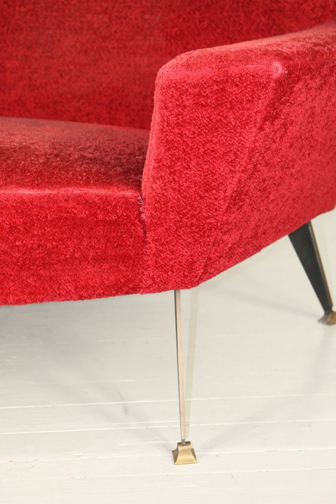 Model 548 3-Seater Sofa by Lenzi for Studio Tecnico A.P.A. Quarrata ...