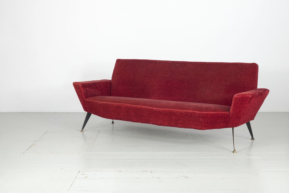 Model 548 3-Seater Sofa by Lenzi for Studio Tecnico A.P.A. Quarrata ...