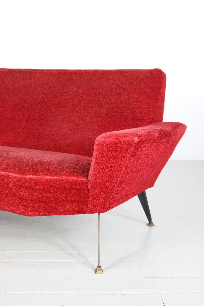Model 548 3-Seater Sofa by Lenzi for Studio Tecnico A.P.A. Quarrata ...