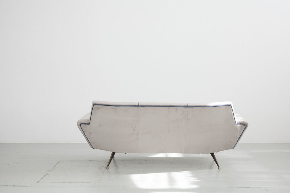 Model 548 3-Seater Sofa by Lenzi for A.P.A. Quarrata-Pistoia, 1960s for ...
