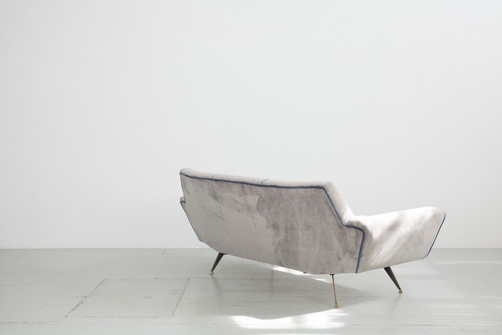 Model 548 3-Seater Sofa by Lenzi for A.P.A. Quarrata-Pistoia, 1960s for ...