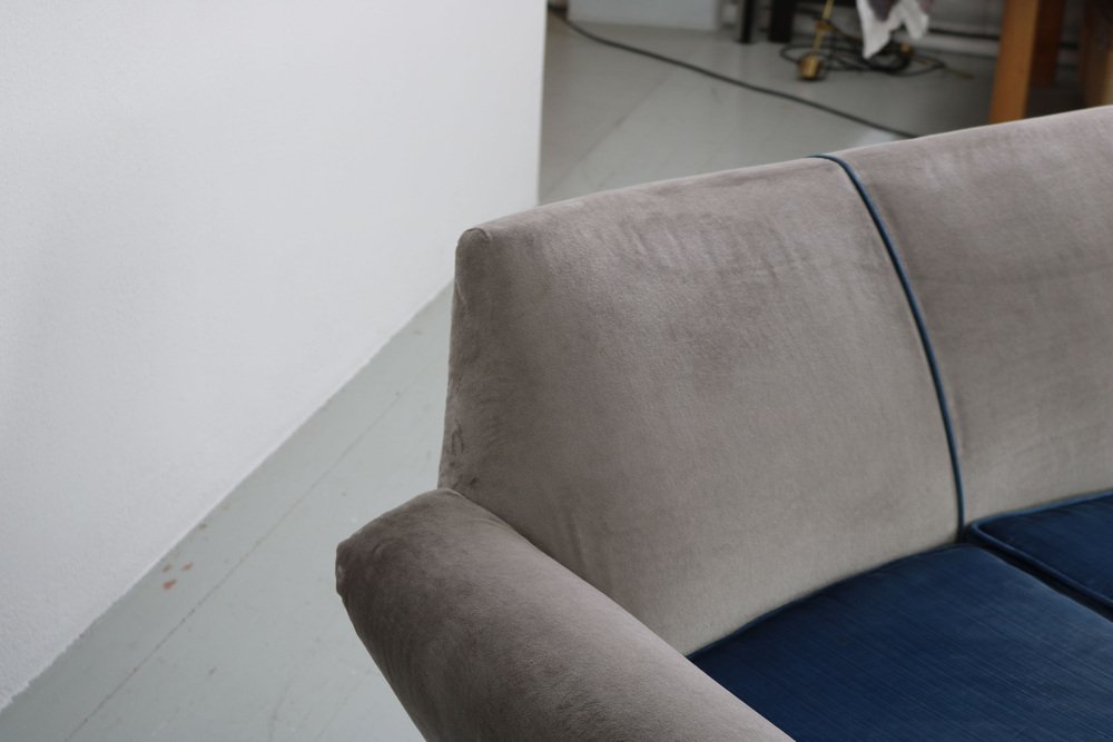 Model 548 3-Seater Sofa by Lenzi for A.P.A. Quarrata-Pistoia, 1960s for ...