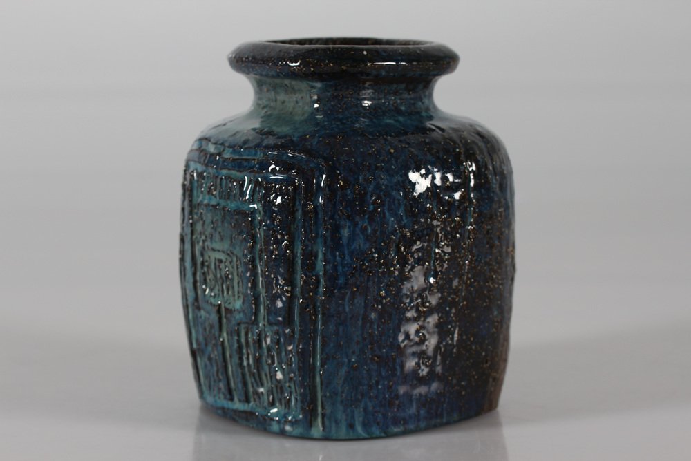 Dänische Mid-Century Vase von Fridtjof Sejersen für Sejer Studio ...