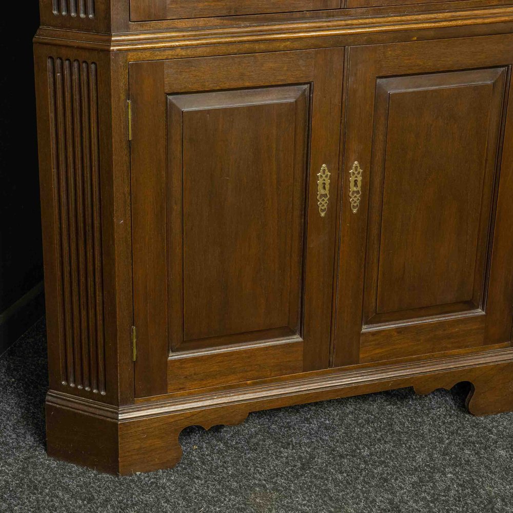 Mahogany Double Corner Cupboard for sale at Pamono