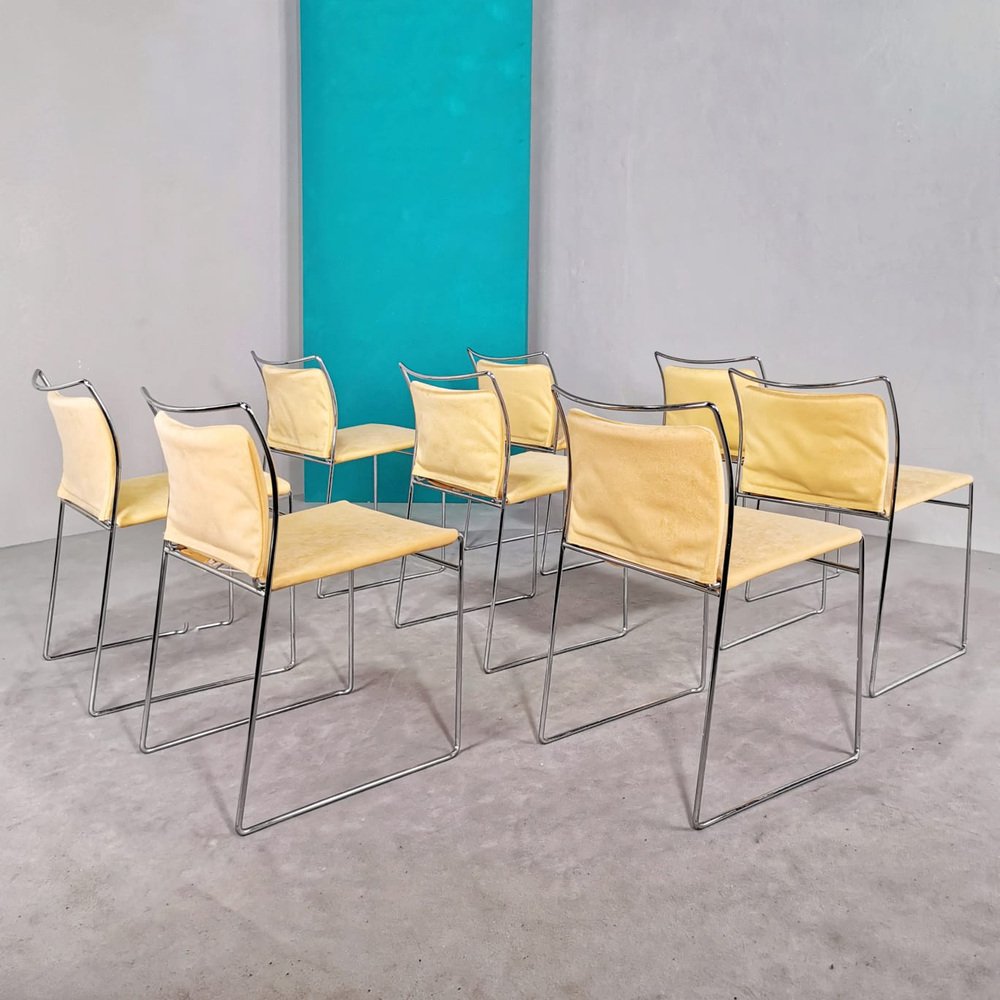 Vintage Chairs by Tulu K. Takahama for Studio Simon, 1970s, Set of 8 ...