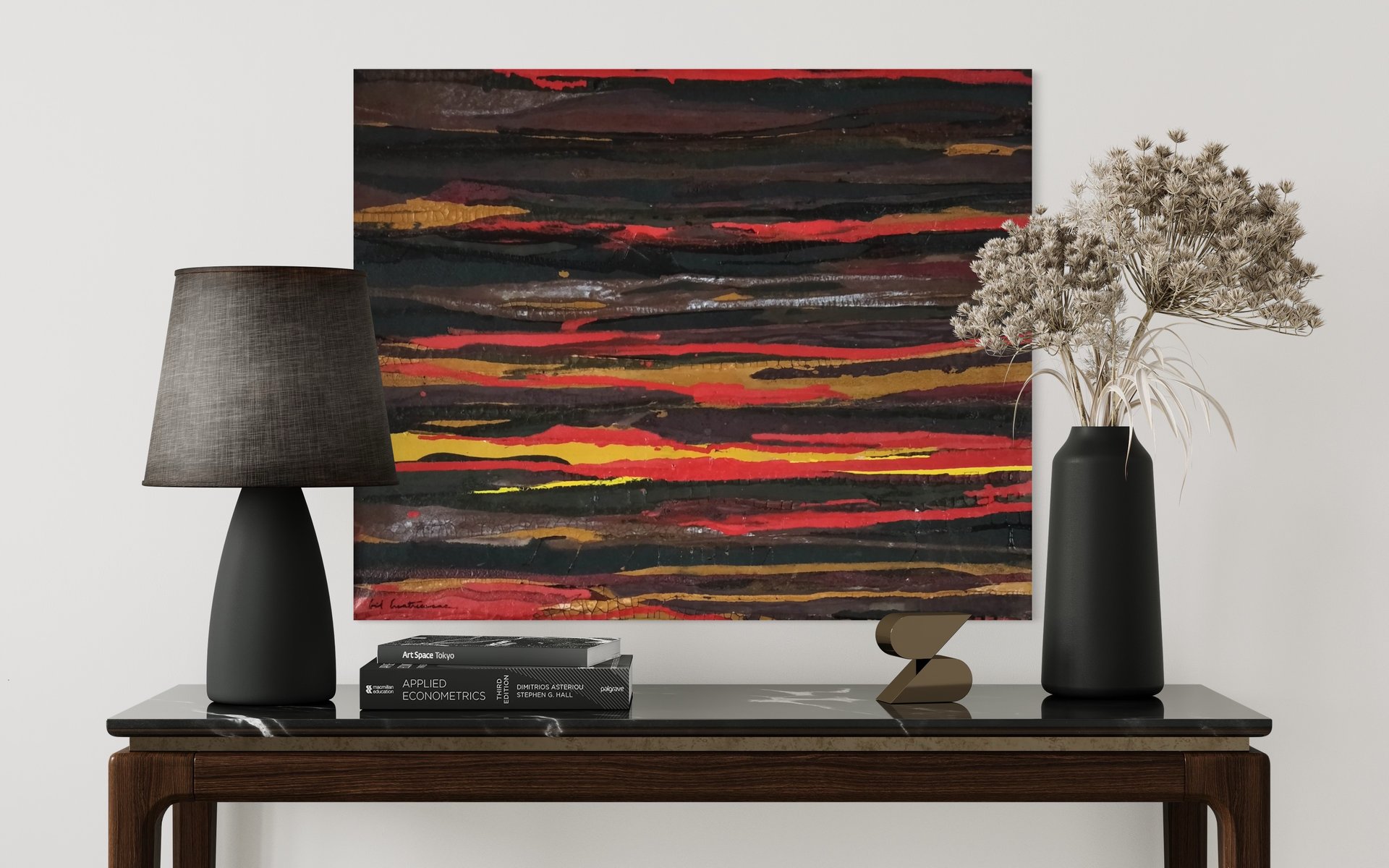 Gil Cuatrecasas, Composition, 1970, Oil on Canvas for sale at Pamono