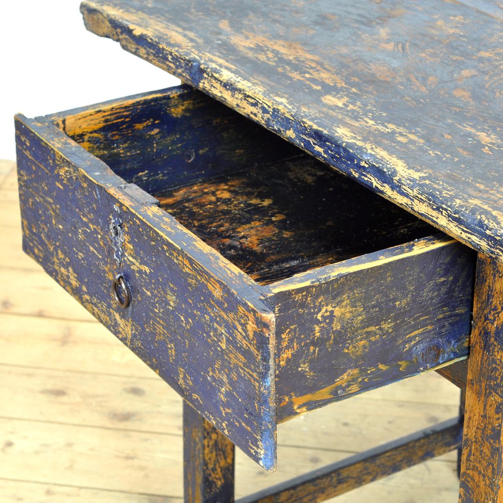 Pine Farmhouse Side Table, 1900s for sale at Pamono