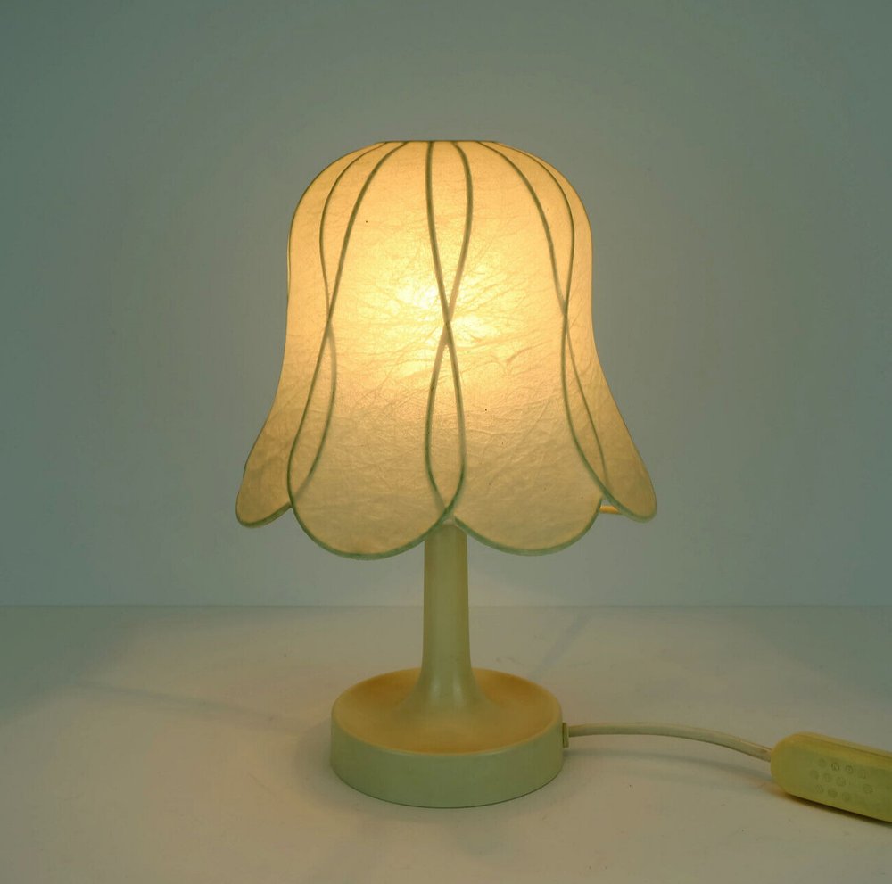 Small Mid-Century Modern Cocoon Table Lamp, 1970s for sale at Pamono