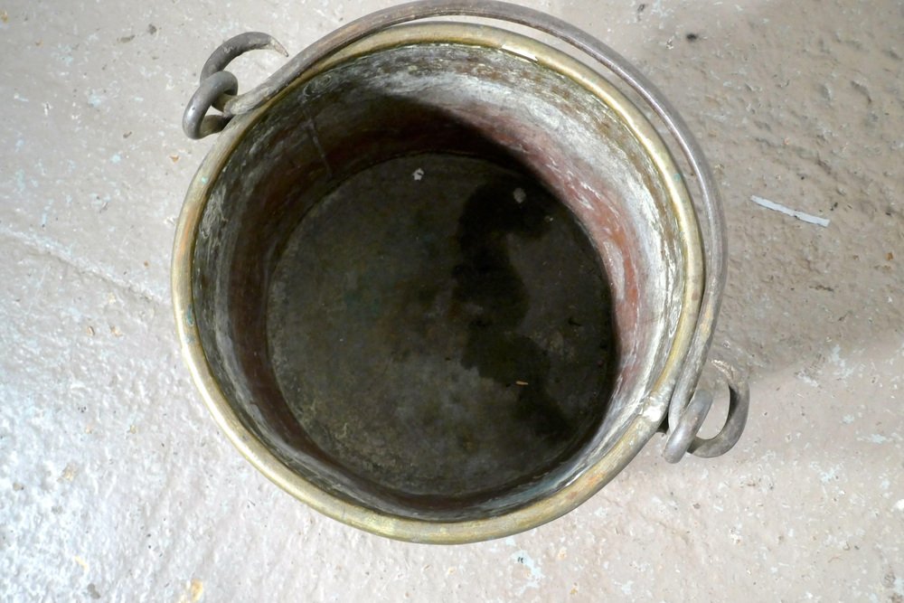 Early 19th Century Brass Cooking Pot, 1890s for sale at Pamono