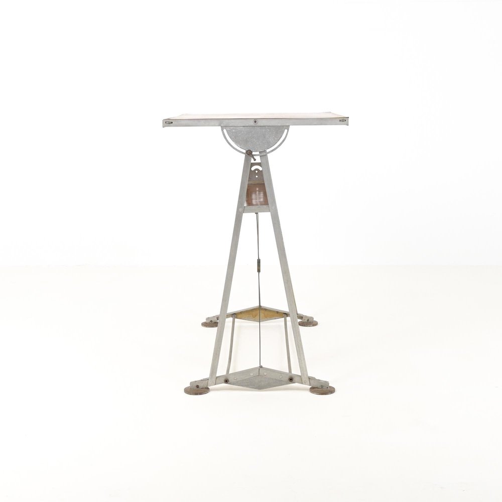 Aluminum Drafting Table, 1920s for sale at Pamono